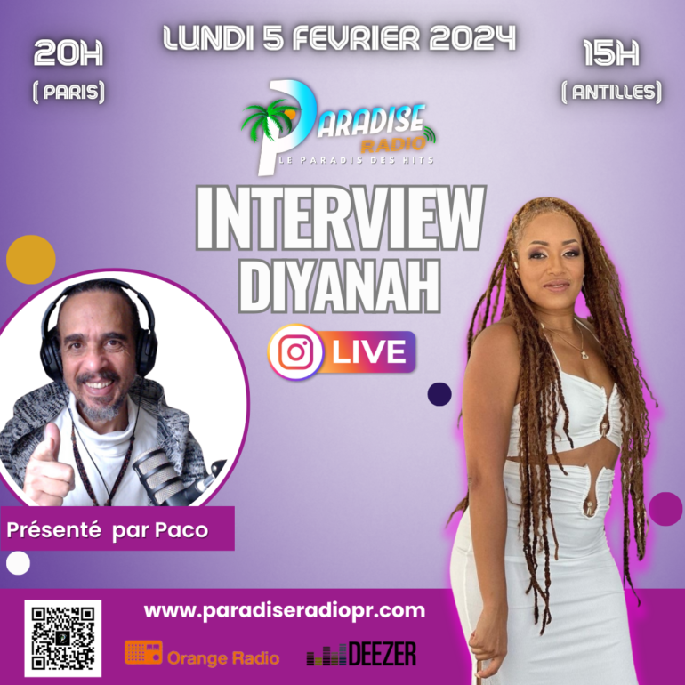 INTERVIEW DIYANAH – Paradise Radio